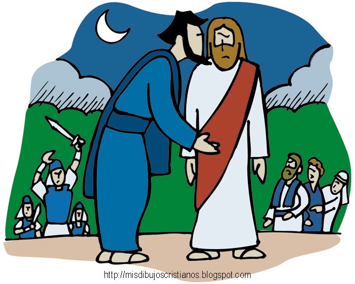 Mis Dibujos Cristianos: El beso de Judas / Judas' kiss