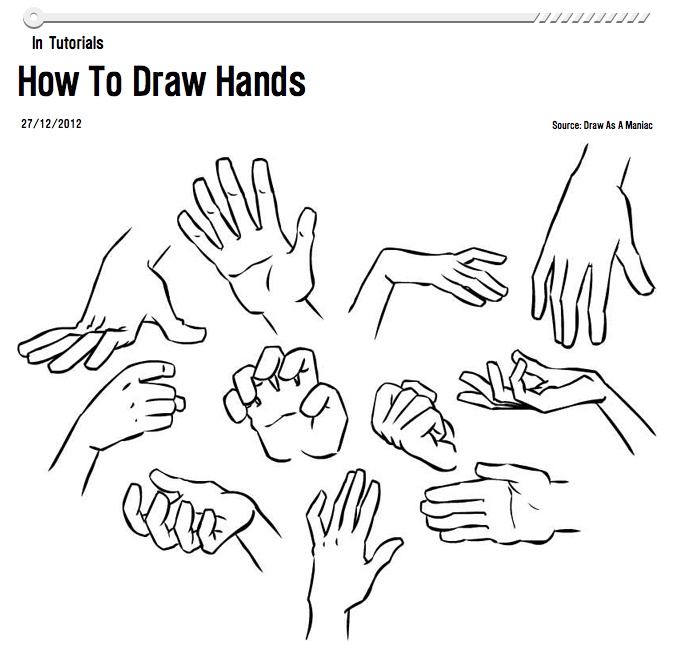 Drawing Hands: Some Great Resources