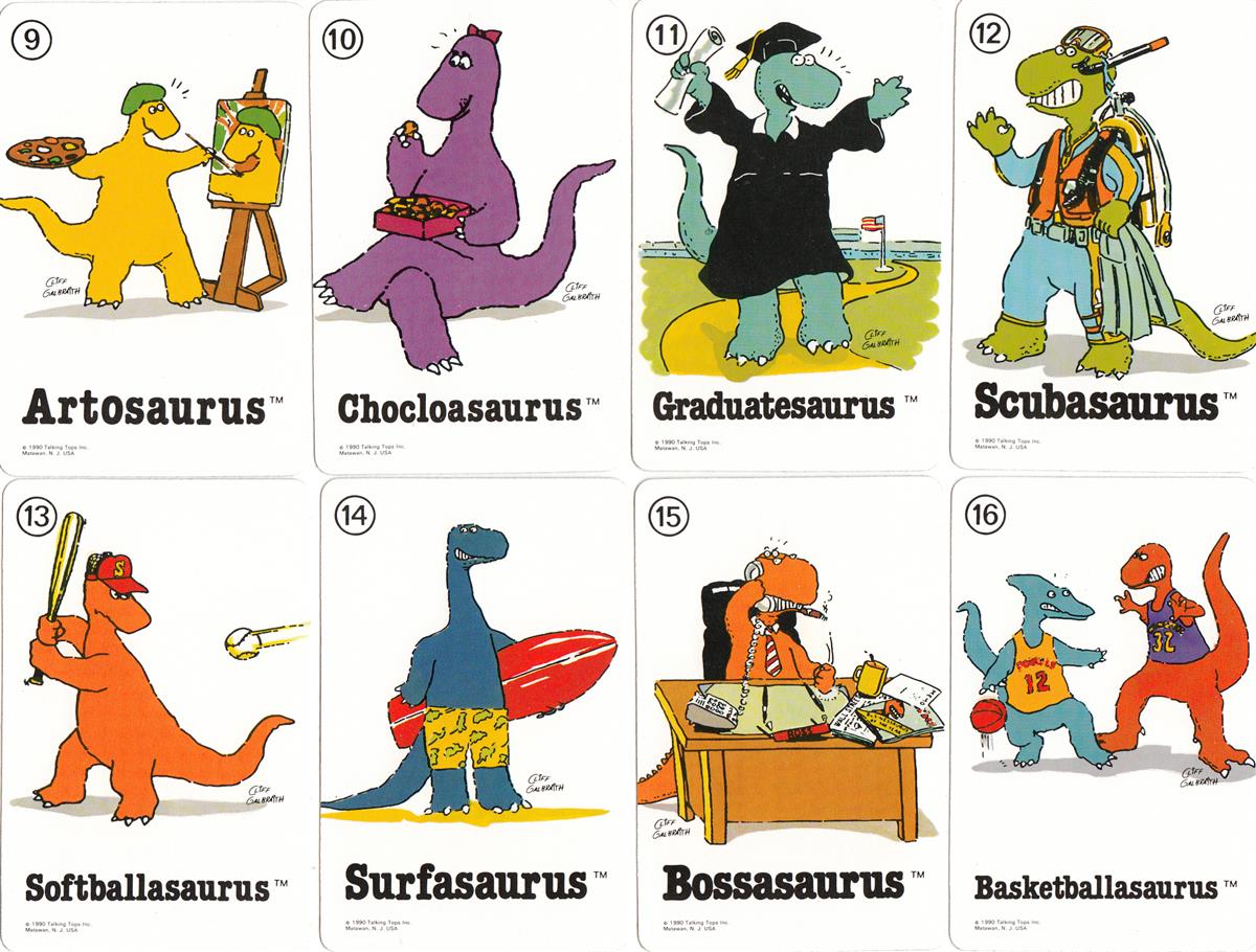 Barajas y Naipes: The Saurus Gang