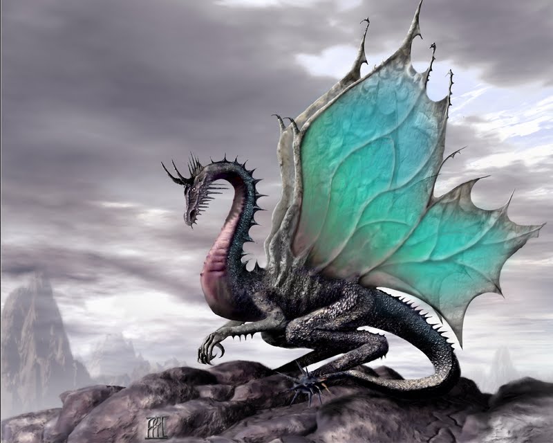 Wallpaper: Dragon Paintings, Dragon Wallpaper, Art Paintings