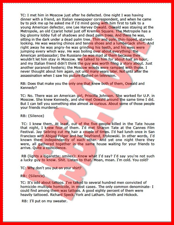 The Tate-LaBianca Homicide Research Blog