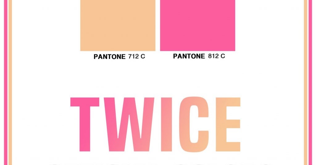 [Pann] Twice announces official colors