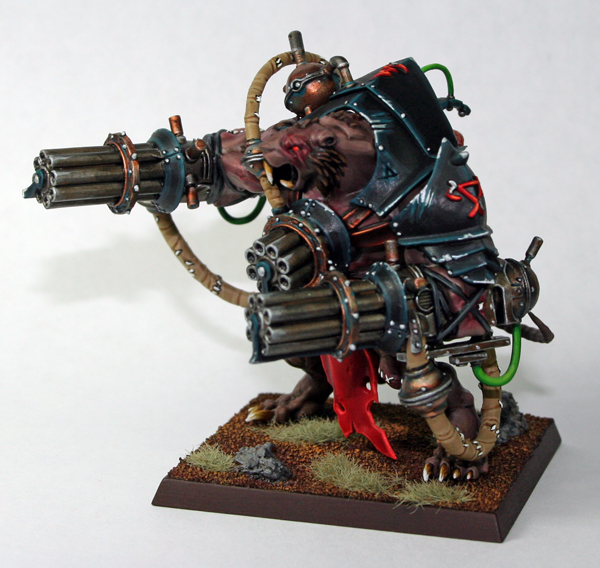 Matt Sterbenz Miniature Painting: Skaven Stormfiends, Grey Seer, and ...