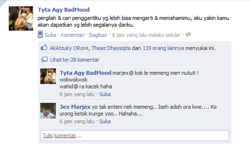 Status Alay Facebook Terbaru | cadas