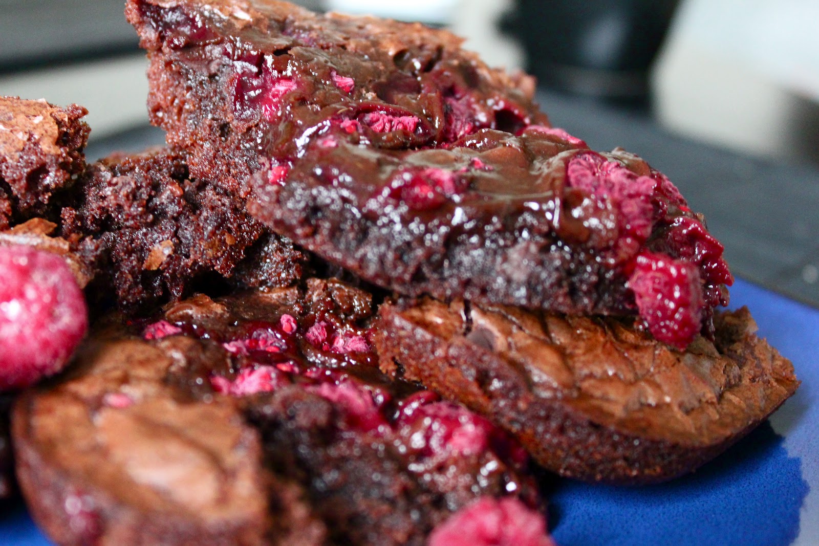Cook, the Namesake: Berry Burst Brownies