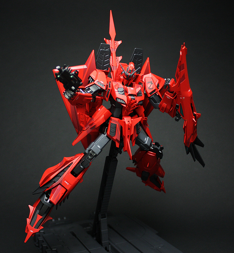 Custom Build: MG 1/100 Zeta Gundam III P2 TYPE Red Snake's Zeta
