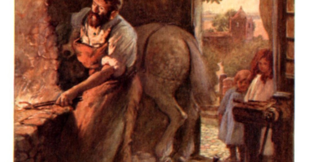 Thing Finder: The Village Blacksmith by Henry Wadsworth Longfellow