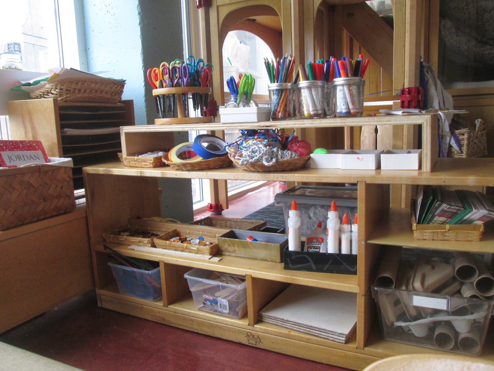 Under 3 Roofs: Creating Spaces for Art Materials in Classrooms