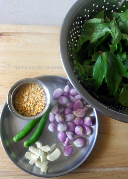 Gongura pappu ~ pulicha keerai | Home Cooks Recipe