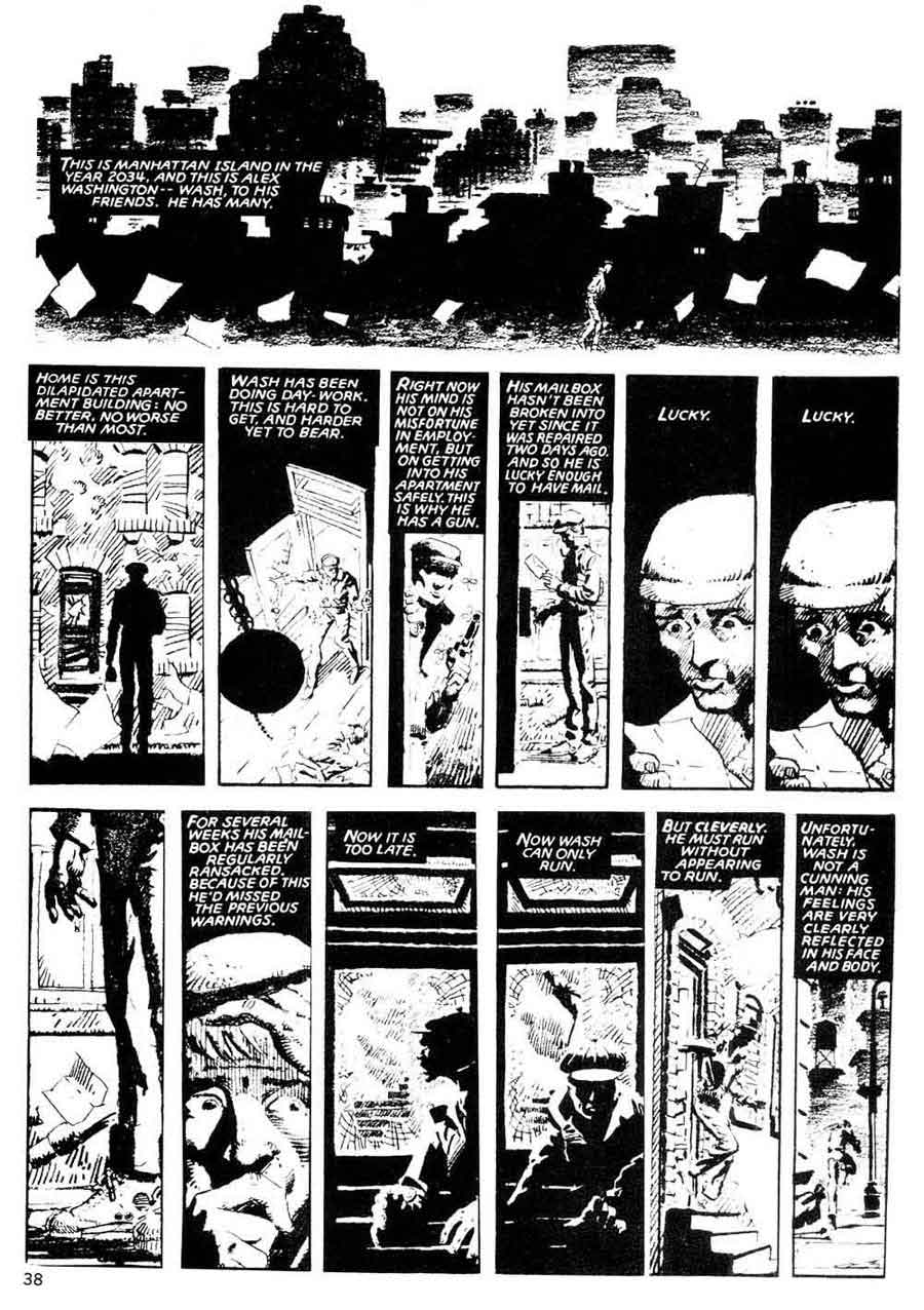 Marvel Preview #23 - Frank Miller art - Pencil Ink