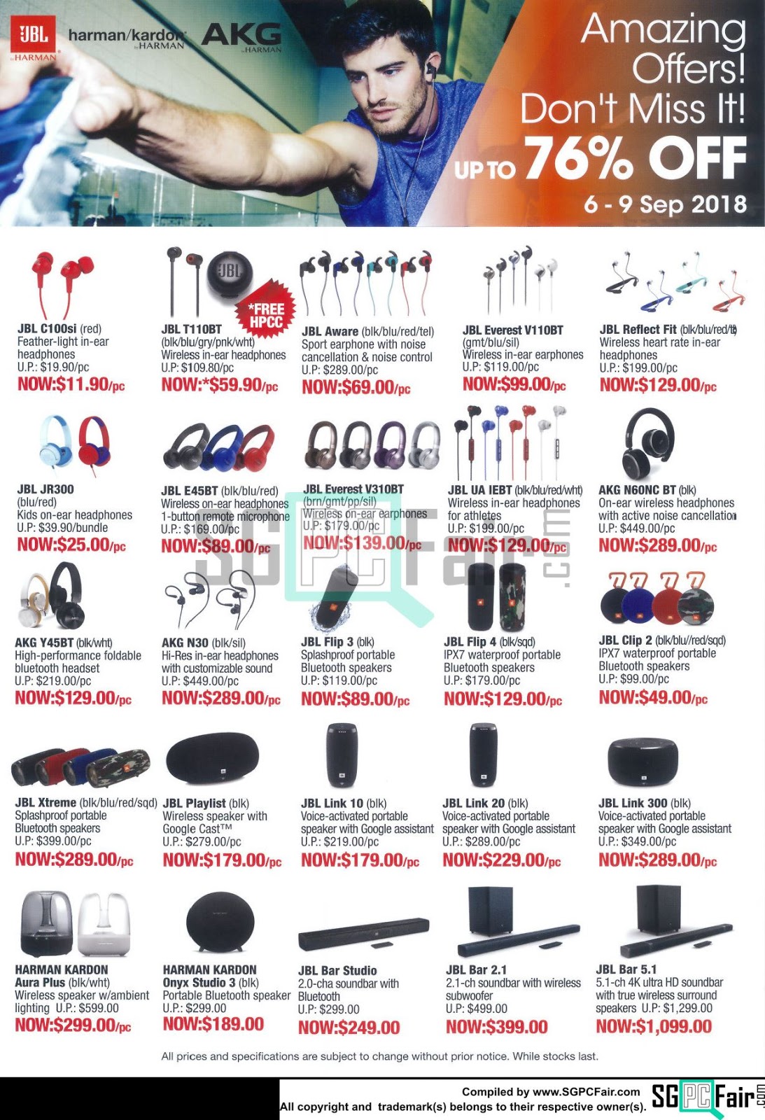 SG PC Fair - Online Brochures, Flyers and Price List: JBL - Comex 2018