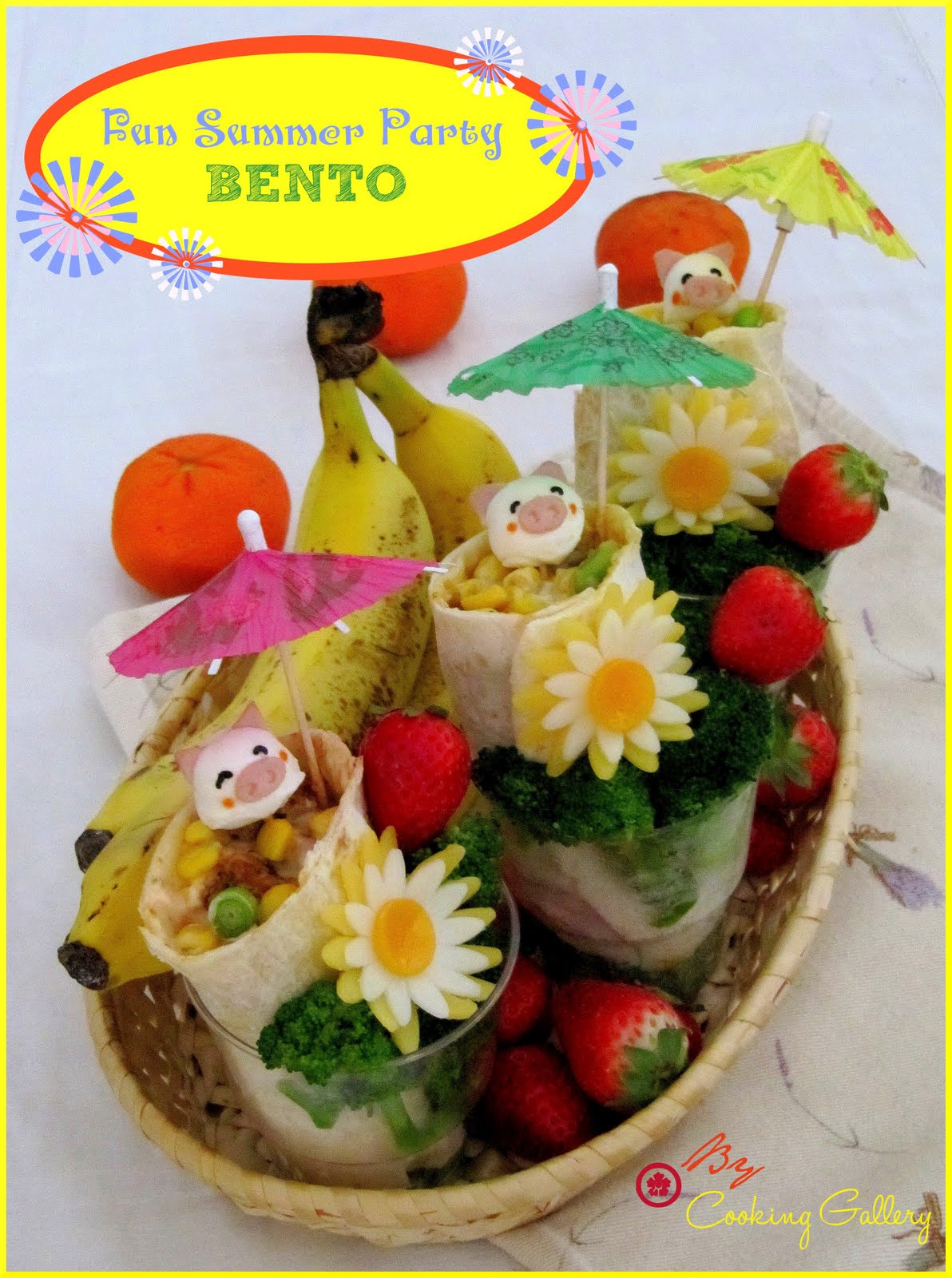 Fun Summer Party Bento | Cooking Gallery