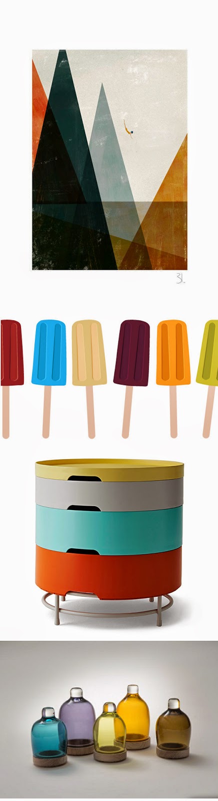 LAUsNOTEbook: Popsicles and Design | Wishlist and Recipes