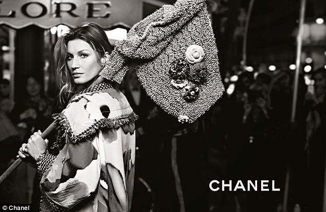 Passion-mode89: Campagne de pub Chanel (spring 2015) avec Gisele Bundchen.