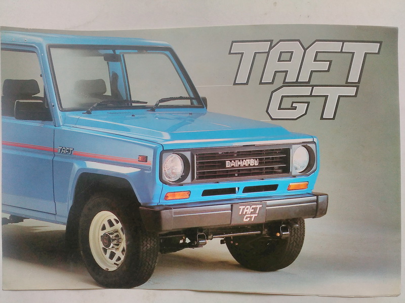 Djejak Masa: Brosur Daihatsu Taft GT
