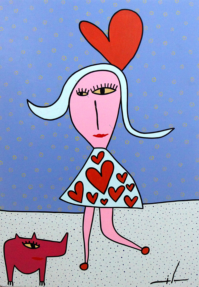 Angeles y Rosas: Milo Lockett, Desacralizando el Arte