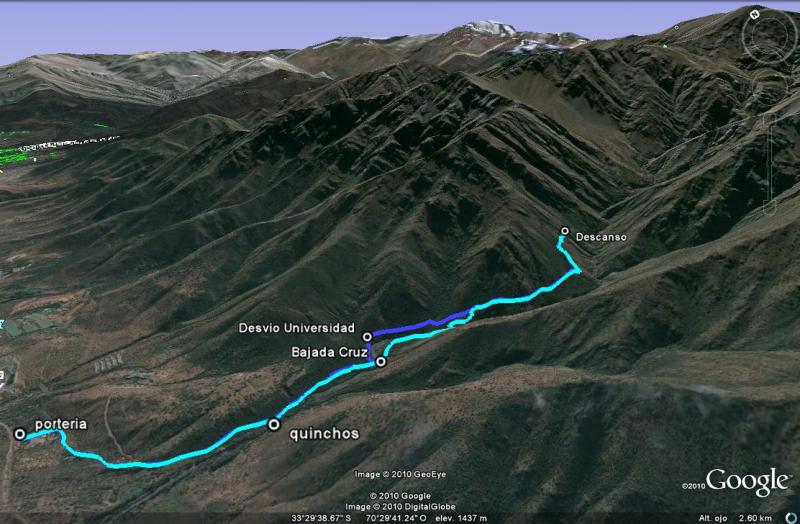 Rama Ski y Montaña DS: Wanderung Primaveral al Parque Quebrada de Macul