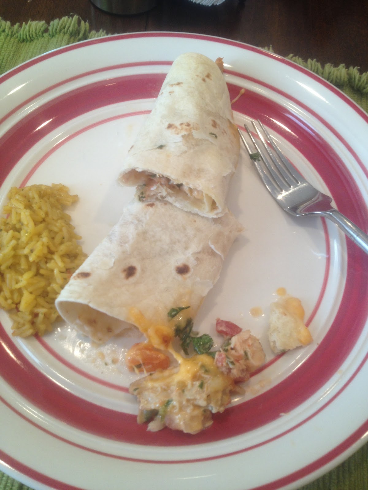 Eating Clean and Saving Green: Fiesta Chicken Enchiladas