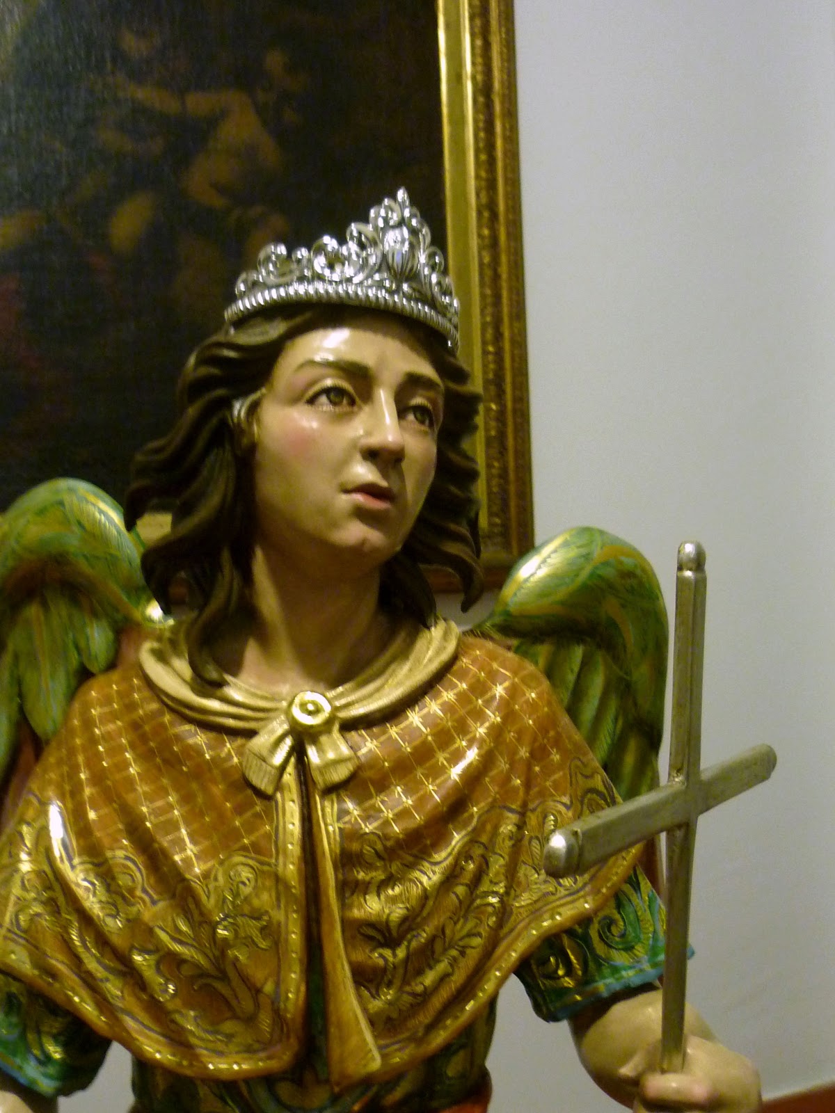 Una historia de la Policía Nacional.: Imagen del Santo Angel