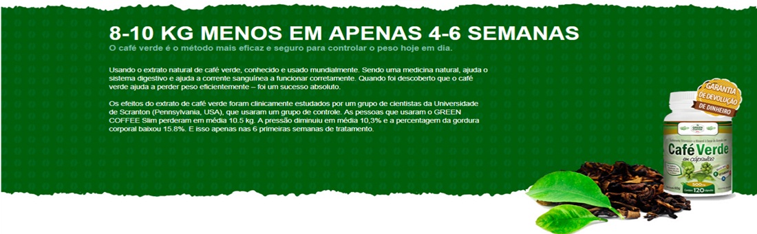 →Green Coffee Slim: 【Green Coffee Slim Composição】