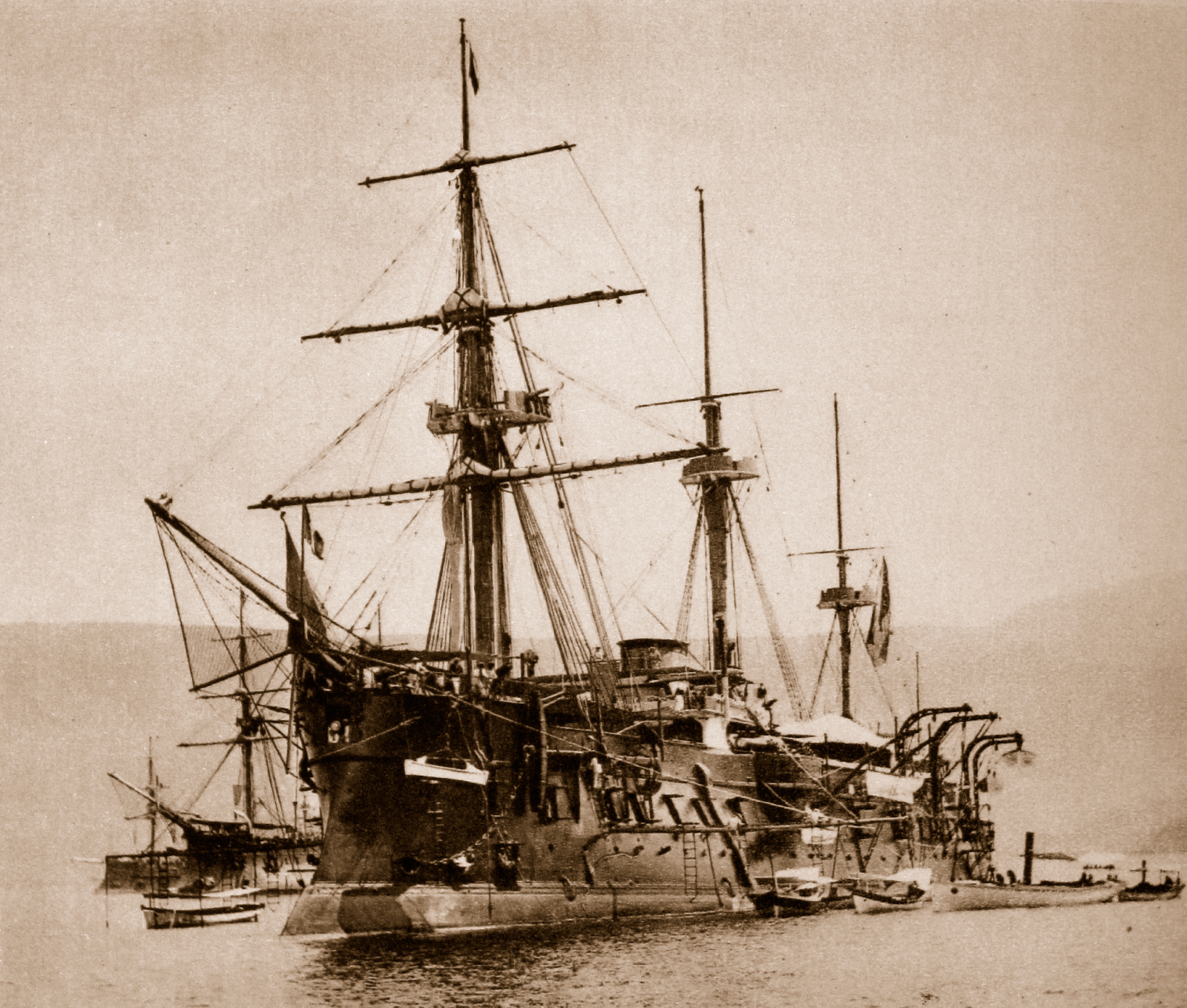 Paleotechnic Press: French Ironclad Colbert