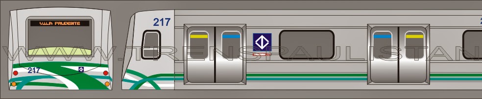 TrensPaulistanos: TUE Alstom A96 (Frota G)