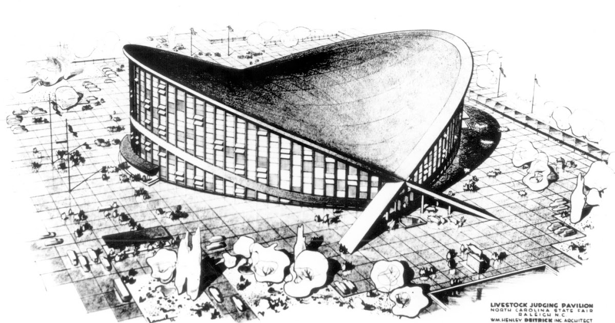 The Modernist Angle: It caught my eye: The Dorton arena in Raleigh, NC