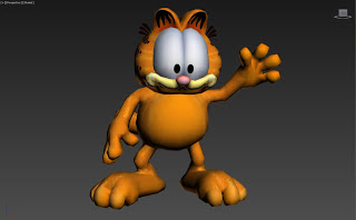 Garfield Papercraft | Papercraft Paradise | PaperCrafts | Paper Models ...