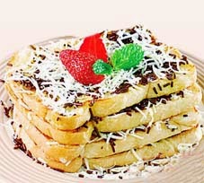 Sweet Cake: Resep Roti Bakar Coklat Keju