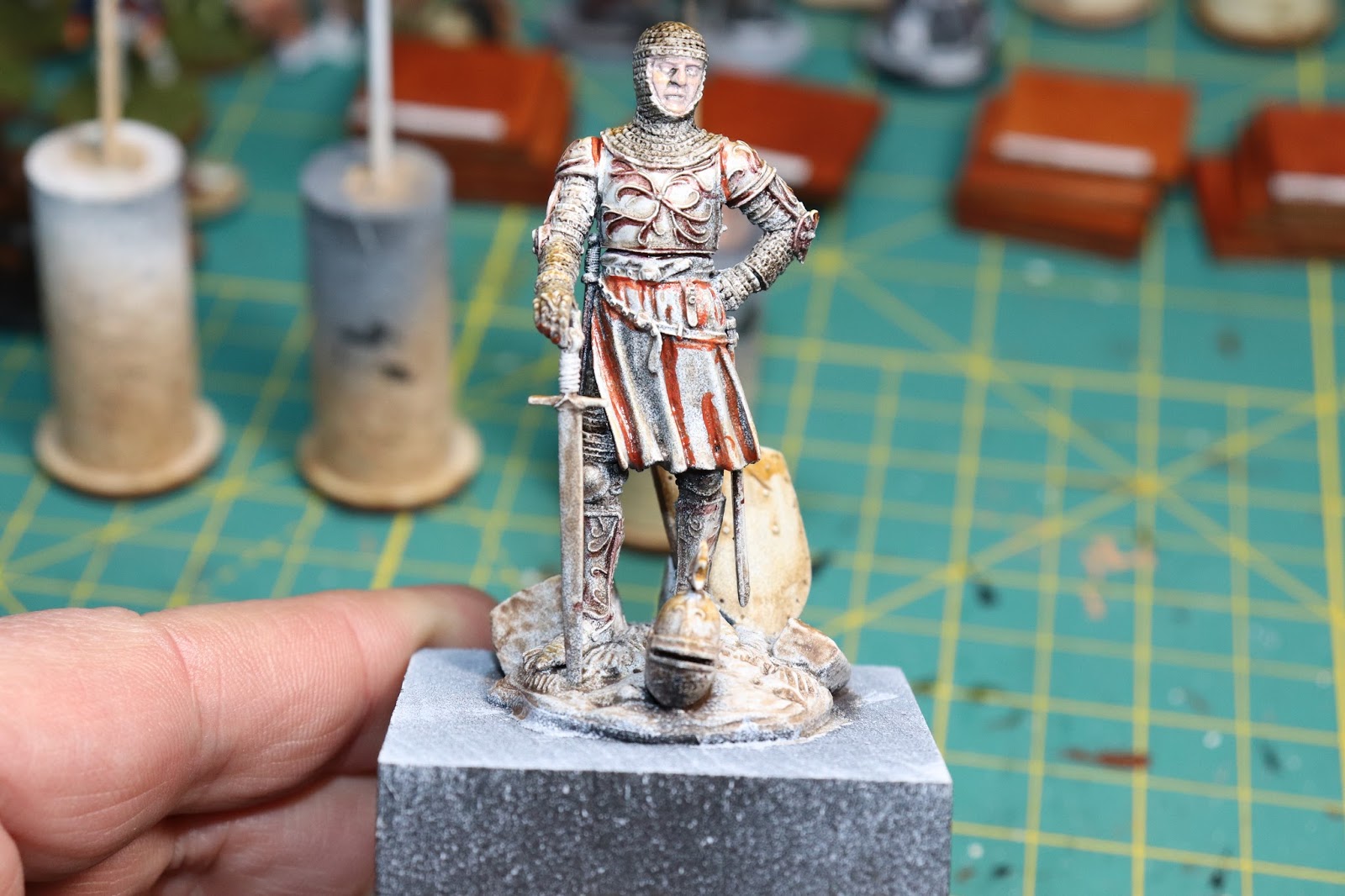 Operation: Wargaming!: 54mm Italian Knight by Andrea Miniatures