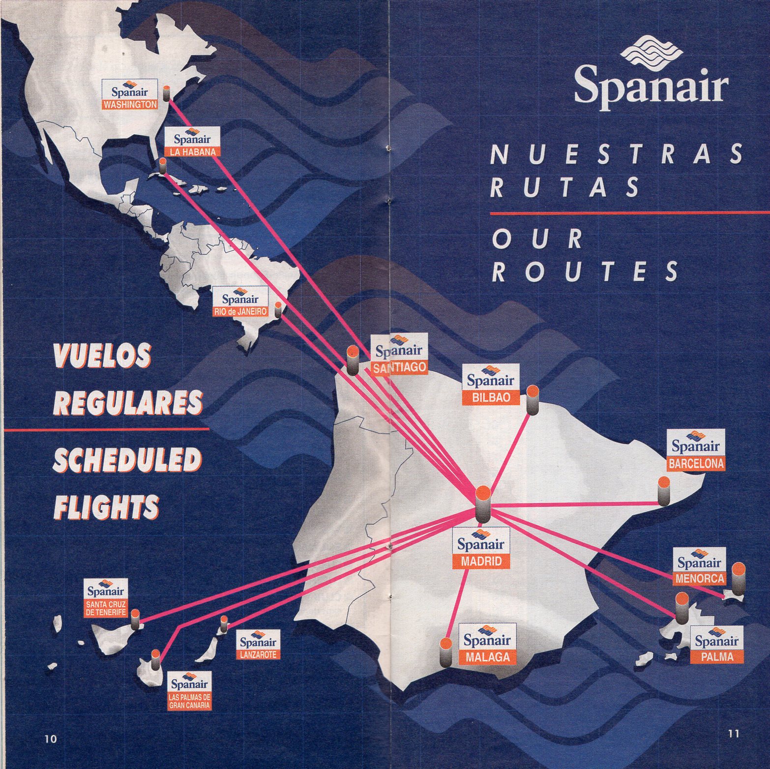 Airline memorabilia: Spanair (1997/1998) [completo]