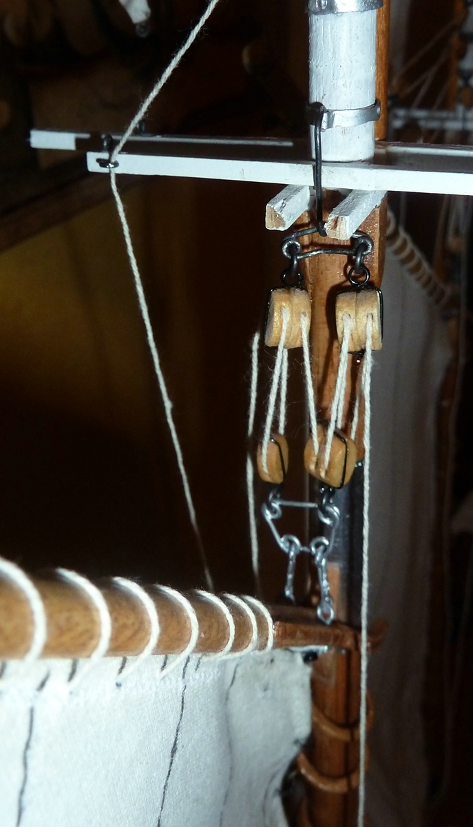 Model Build - Bluenose II: 11 - Some Initial Rigging