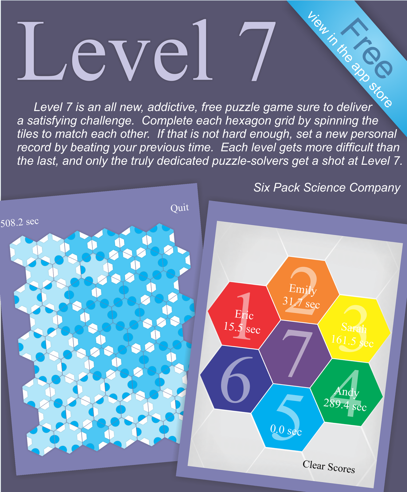 Six Pack Science Company: Level 7 is Ready!!
