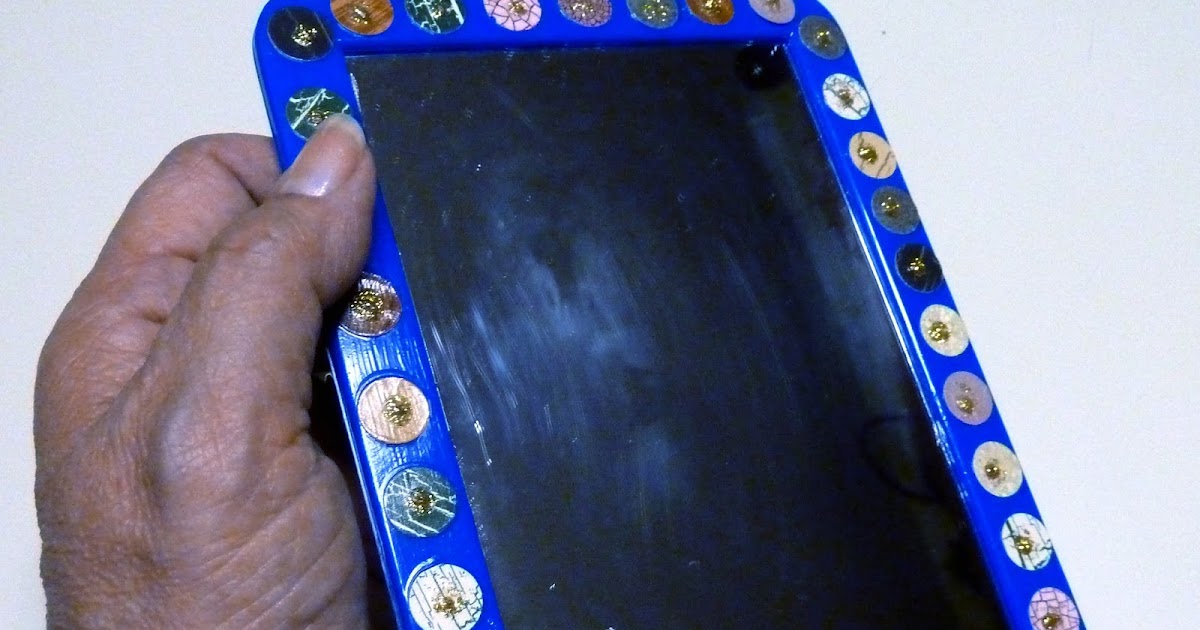 Make it easy crafts: Polka dot (recycled paint chips) magnetic locker ...