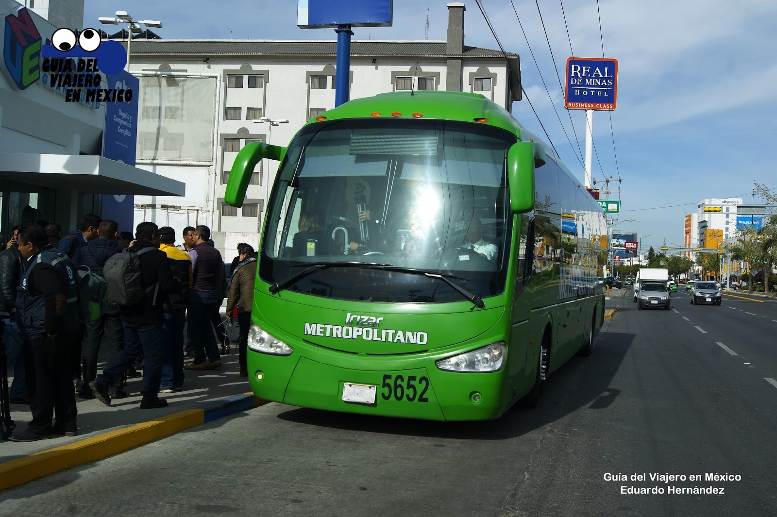 Metropolitano, los buses verdes
