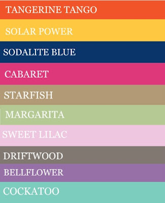 raja and rani: Pantone Colour Report Spring 2012