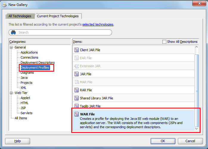 Hostile Coding Jdeveloper Deploy Your Project To An External Weblogic 1213