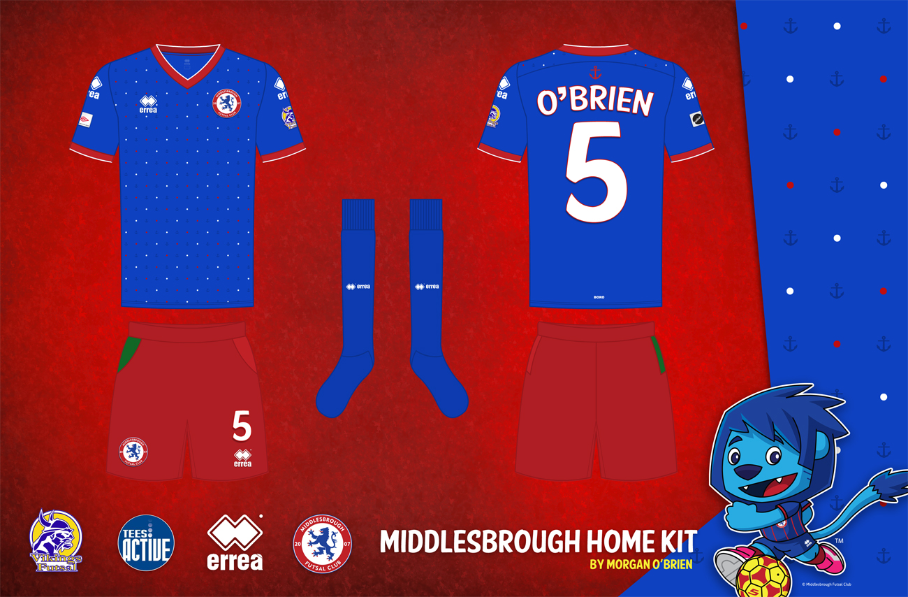 Middlesbrough Kit Design 2013 - My Favorites