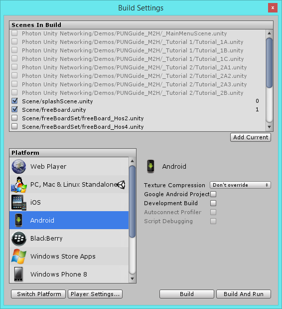 UNITY STARTER THAILAND: เตรียมเครื่องมือสำหรับการ Build เกมลง Android