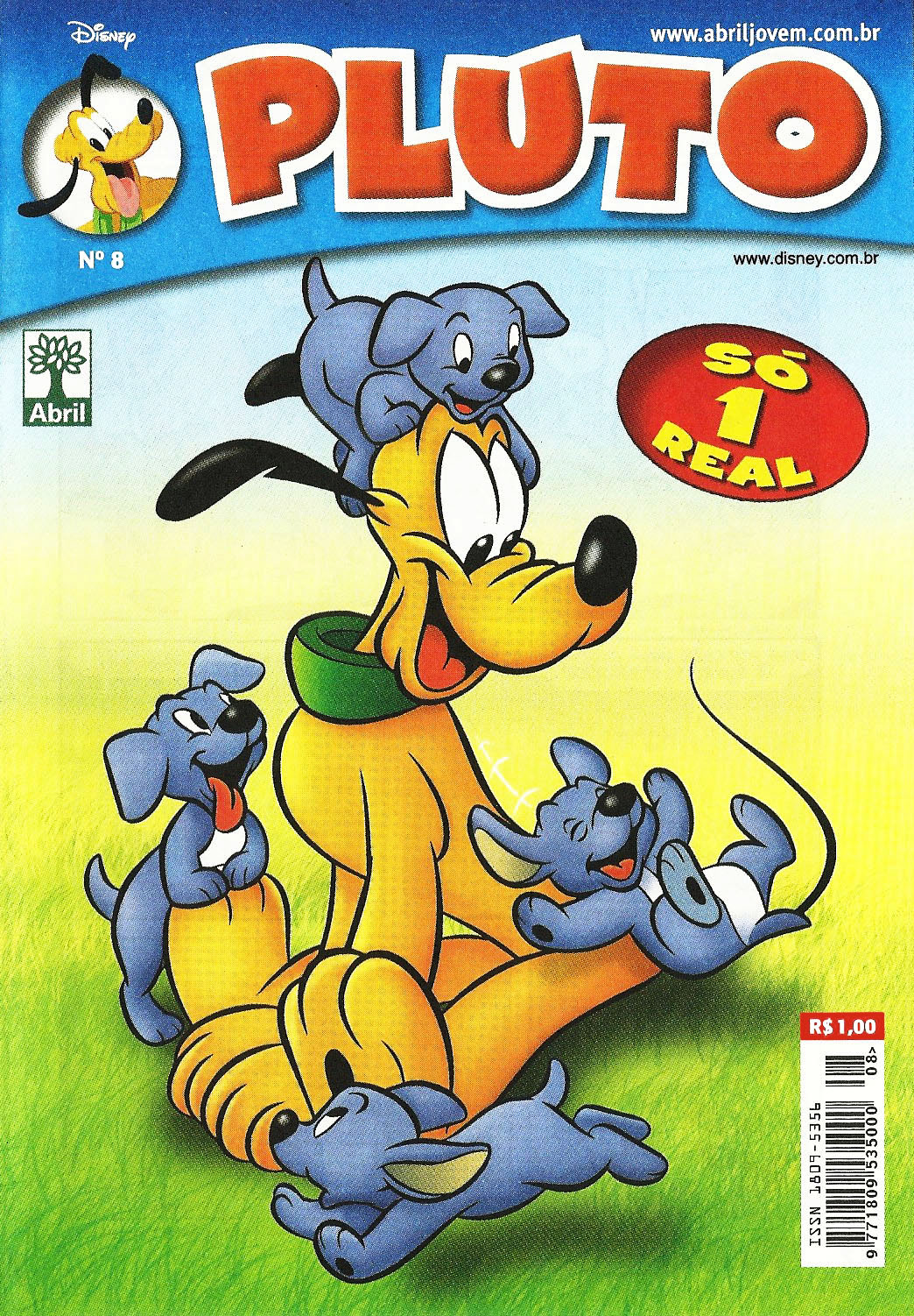 PERROS Y GATOS FAMOSOS: PLUTO COMIC VI. NUEVE HISTORIETAS EN PORTUGUÉS