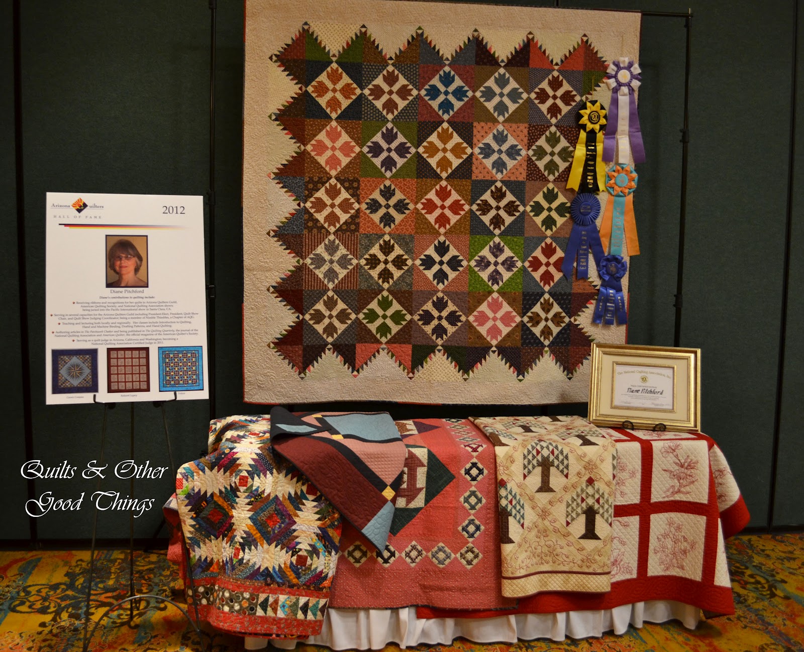 Quilts and Other Good Things: Arizona Quilters Hall of Fame