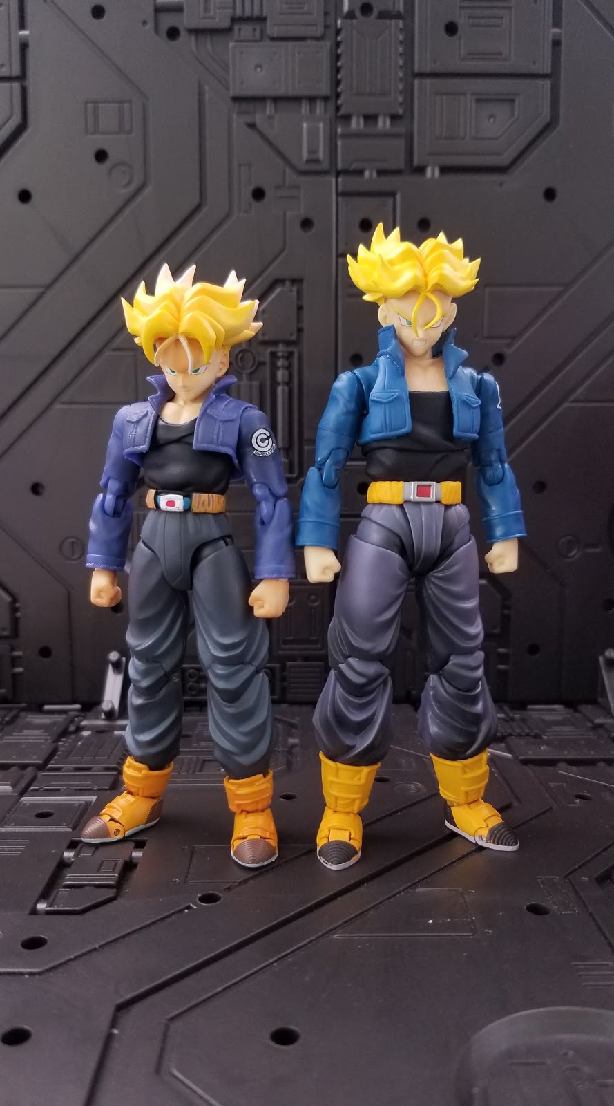 SHF Dragon Ball Future Trunks Comparison 龍珠 未來 杜拉格斯 比較 SHF Future Trunks