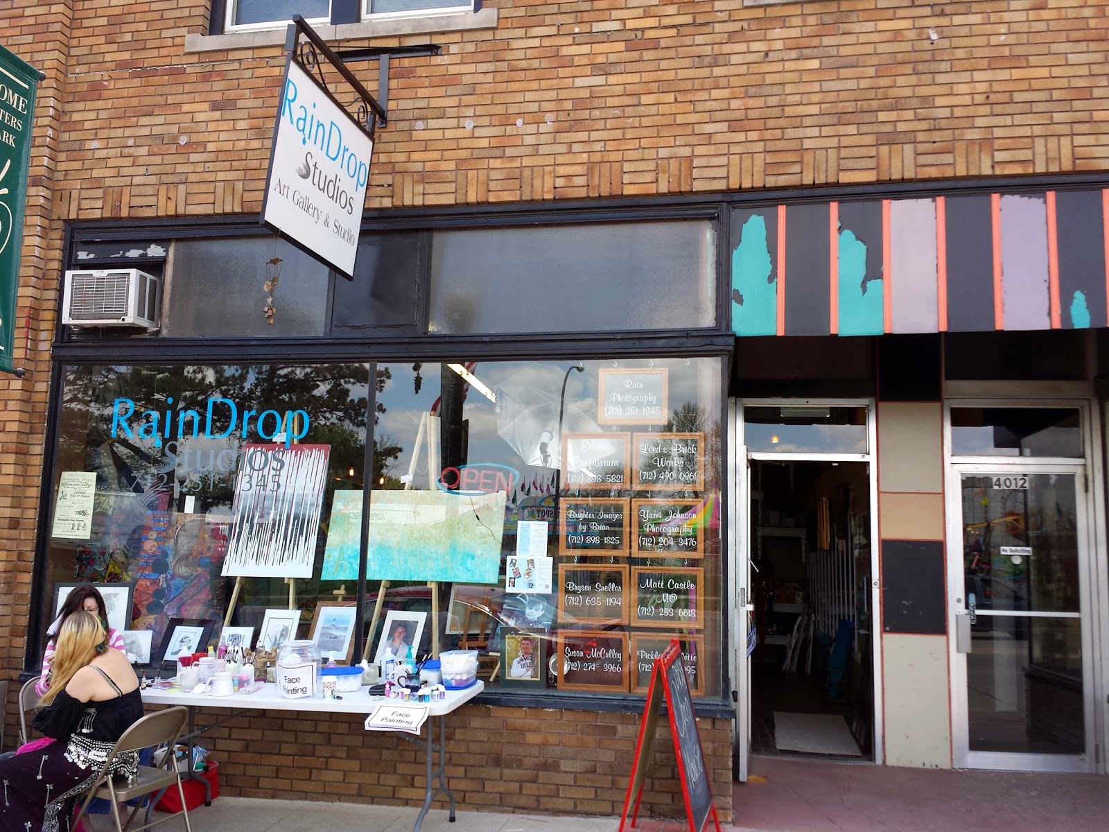 History and Culture by Bicycle: Rain Drop Studios Open House