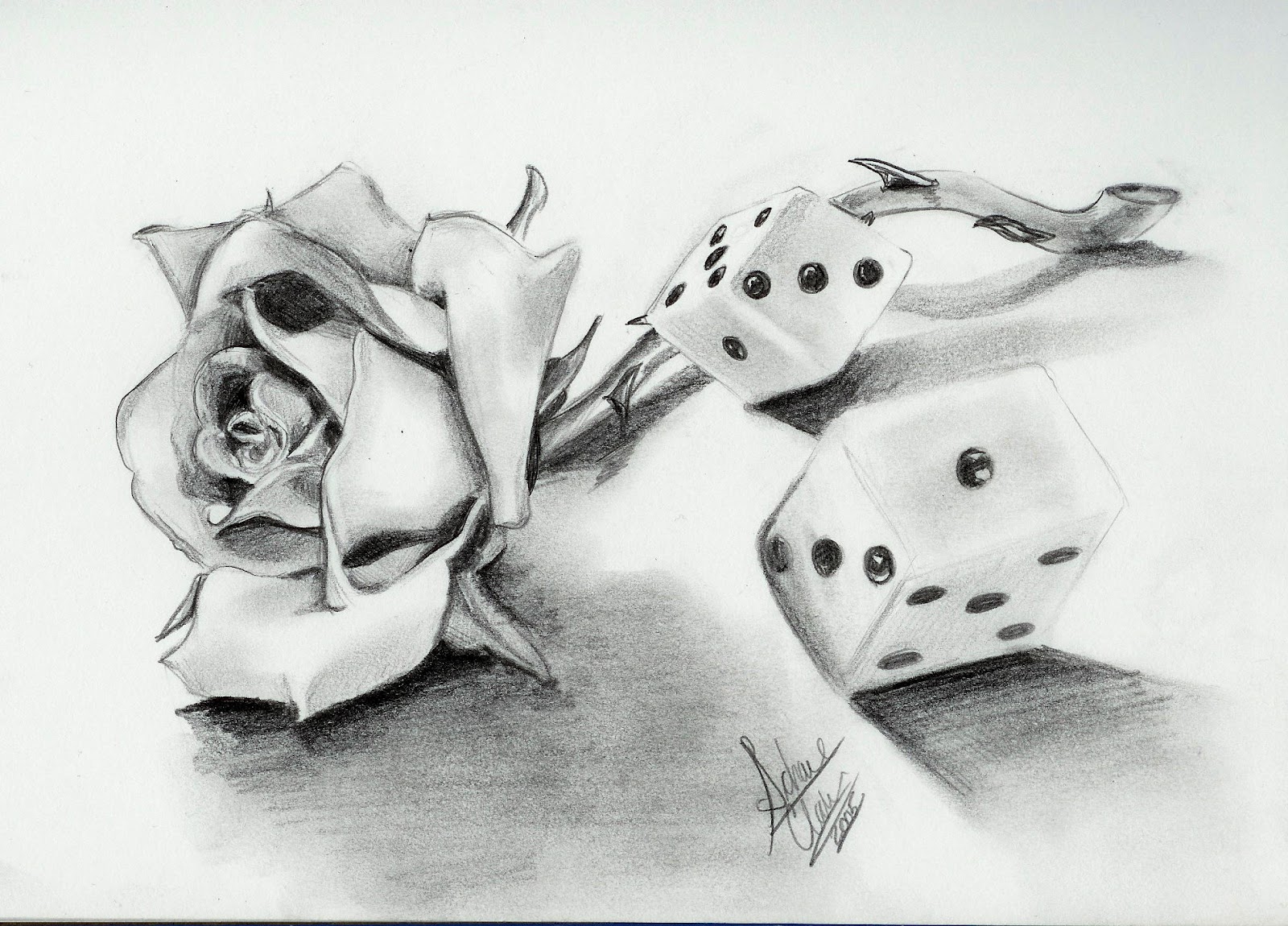 Schane Clark's Art Blog: High School Pencil Drawings