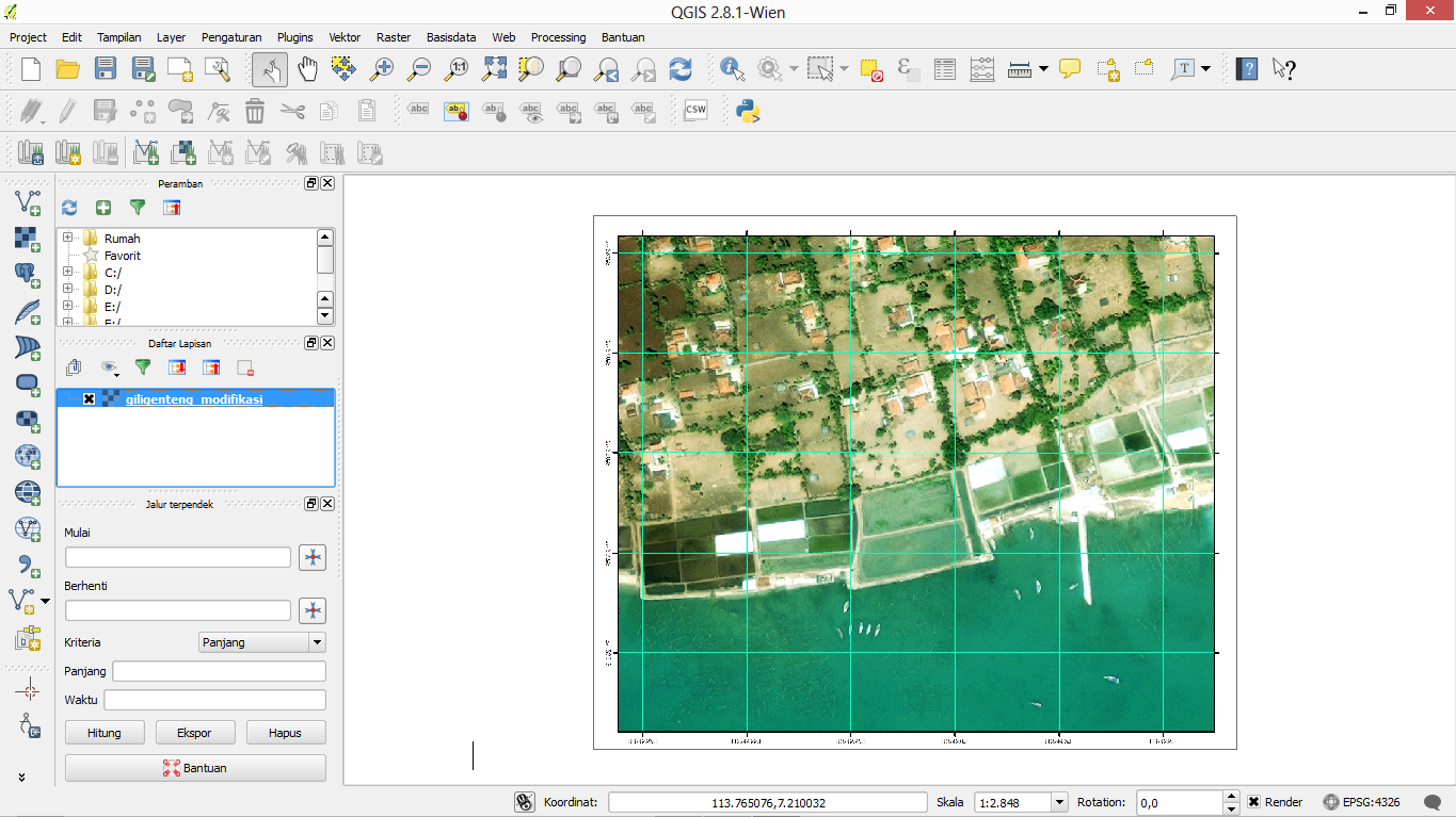 Cara Digitasi Peta Dengan Quantum Gis Update 2020 | cara credit advance ...