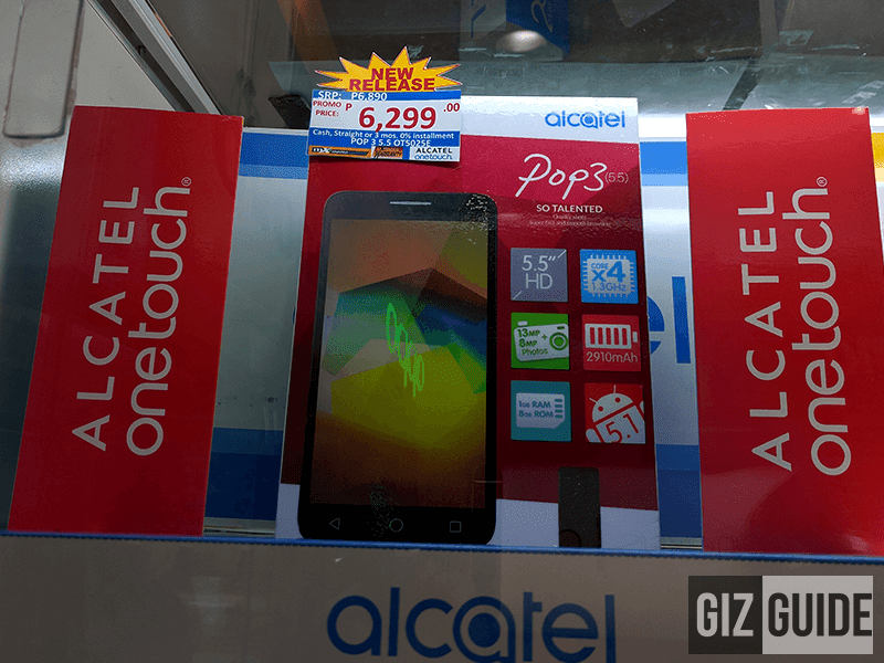 Alcatel Pop 3 With Bigger Battery And Better Selfie Cam Spotted!