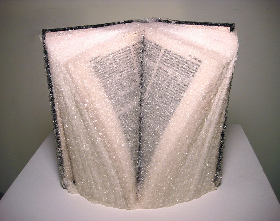 Crystallized Books, transforma libros clásicos en esculturas de cristal ...