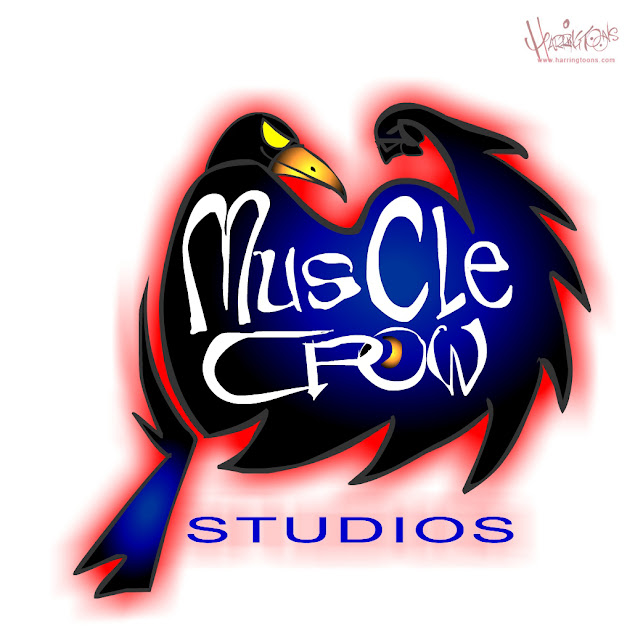 HARRINGTOONS: NEW LOGO FOR MUSCLE CROW