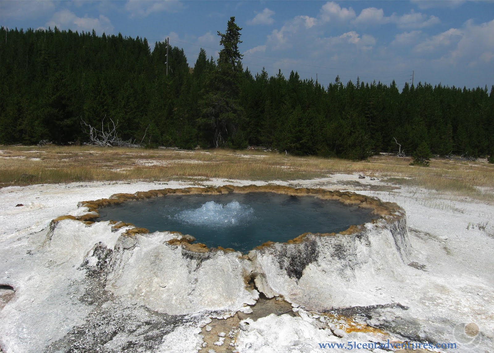 51 Cent Adventures: Black Sand Basin - Yellowstone National Park.