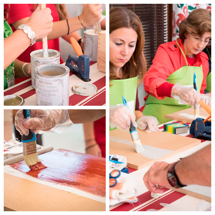 Taller de textiles en el Leroy Merlín de Gijón | Café largo de ideas ...